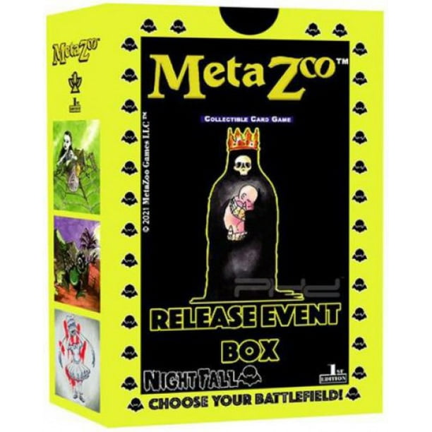 MetaZoo Trading Card Game Cryptid Nation Nightfall Release Event Box ...