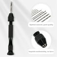 Vice Rotary Tools Kit Electric Hand Drill Micro Bits Resin Left Handed ...