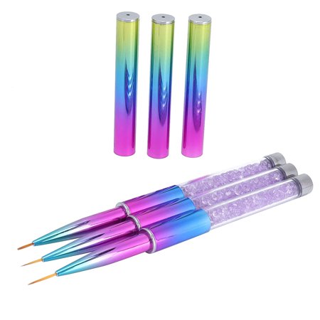 il rt Brushes 3 Pieces il Liner Brushes il Detail Drawing Pen, crylic ...