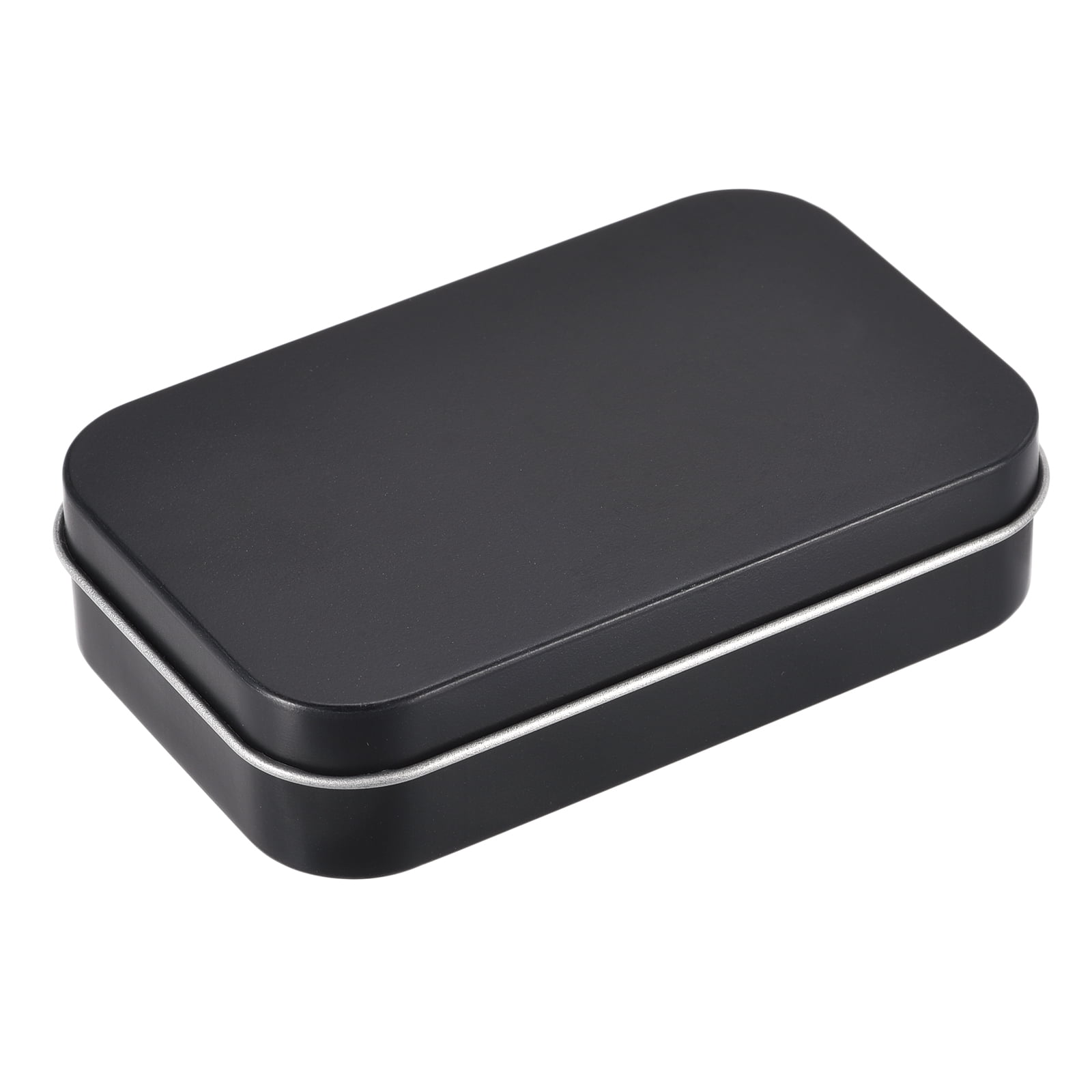 Uxcell Metal Tin Box, 3.74" x 2.36" x 0.87" Rectangular Empty Tinplate ...