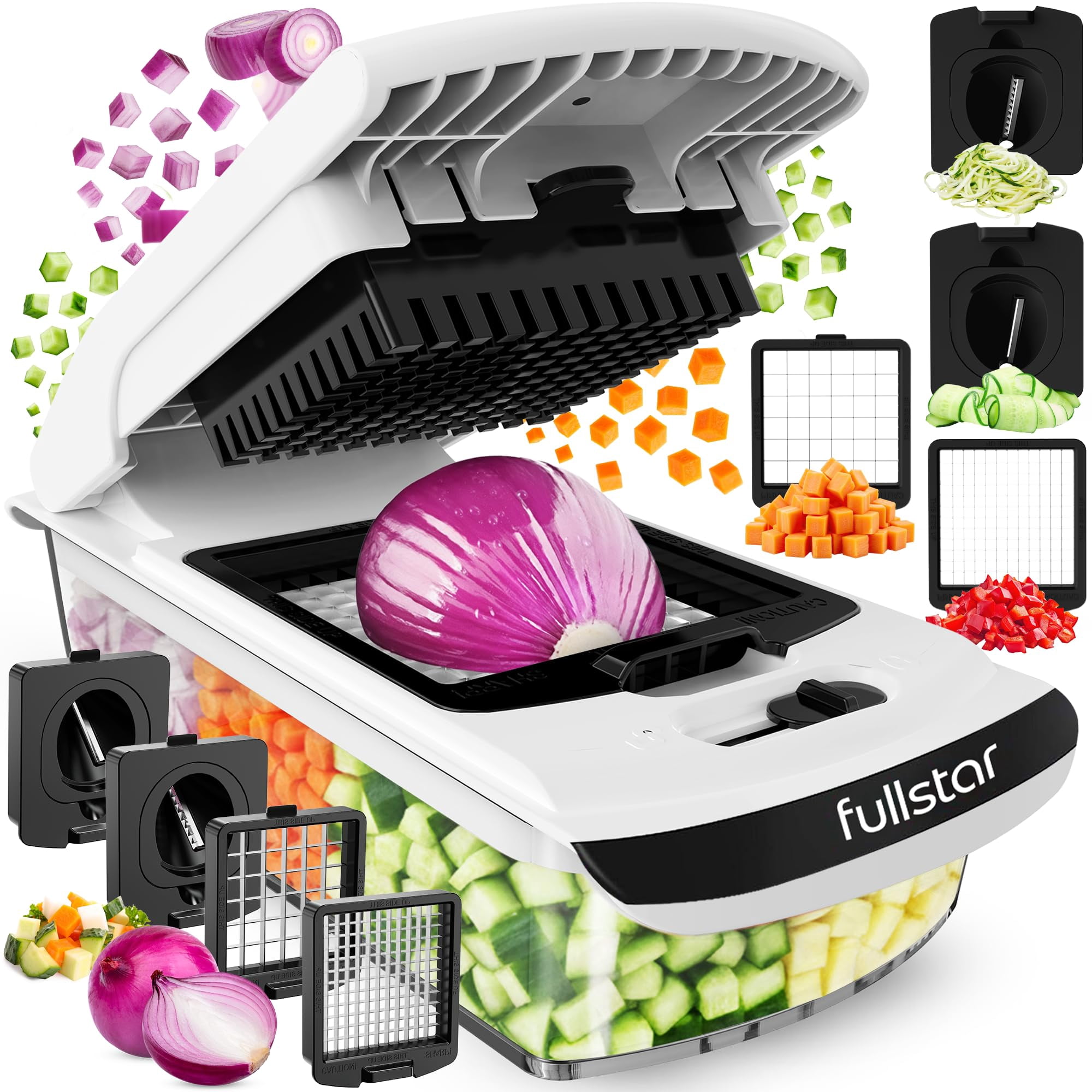 Click here for Fullstar Vegetable Chopper & Cutter - Slicer Dicer... prices
