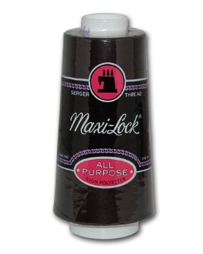Maxi-Lock Cone Thread 3,000yd-Black - Walmart.com