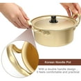 Beautiful Korean Ramen Noodle Pot, Soup Cooking Pot with Lid, Spoon ...