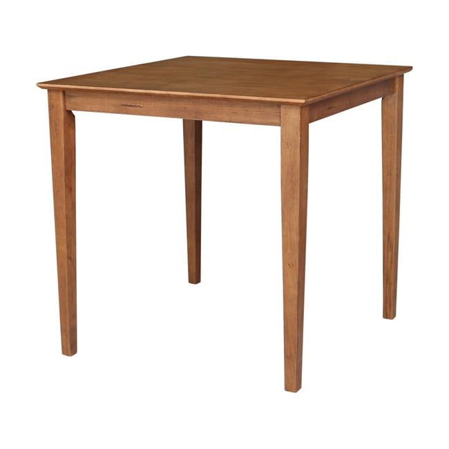 International Concepts K42-3636-36S 36 x 36 in. Solid Wood Counter ...