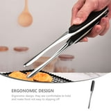 Stainless Steel Food Tongs Clips for Cooking Appetizer Chef Barbecue ...