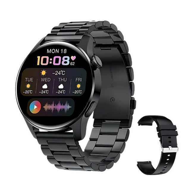 Smartwatch Gadgets&Fun Sphere AMOLED con Correa de Acero Inoxidable ...