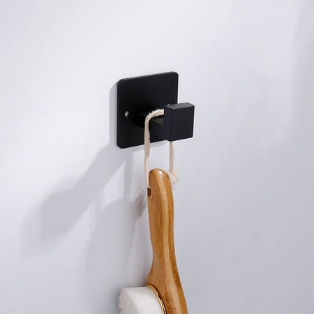 VONKY 2 Pieces Robe Bathrobe Hook Wall-mounted Kitchen Closet Bathroom ...