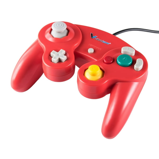 Control USB Alámbrico Virtual Zone Tipo GameCube Rojo | Walmart en línea