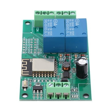 Relay Wifi Module Electronic Components Wi Fi Relay Module DualChannel ...