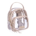 Madden NYC Clear Mini Convertible Backpack Khaki - Walmart.com