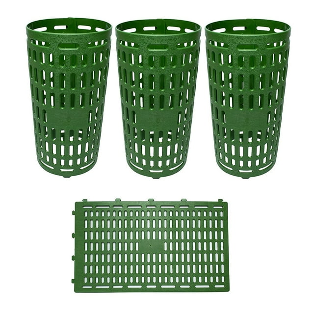 3-Pack Plant and Tree Guard Protector; Wrap Tall Expandable Grow Tubes ...