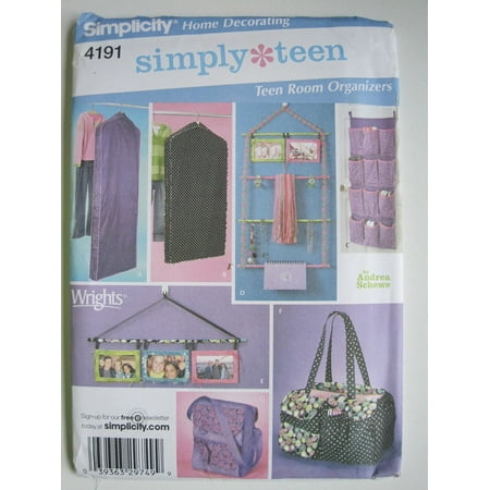 Simplicity Pattern 4191 Teen Room Organizers | Walmart Canada