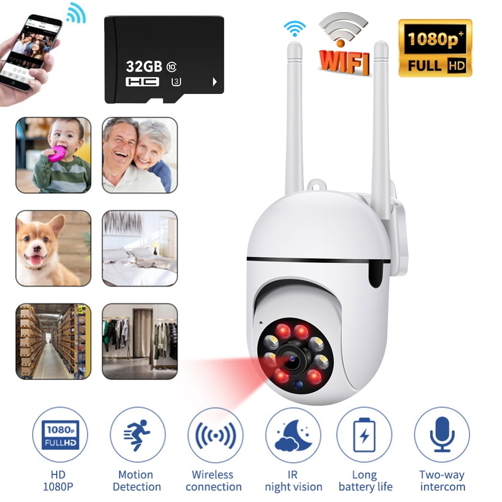 Security Cameras Wireless Outdoor, WiFi, Night Vision, Motion Detection ...