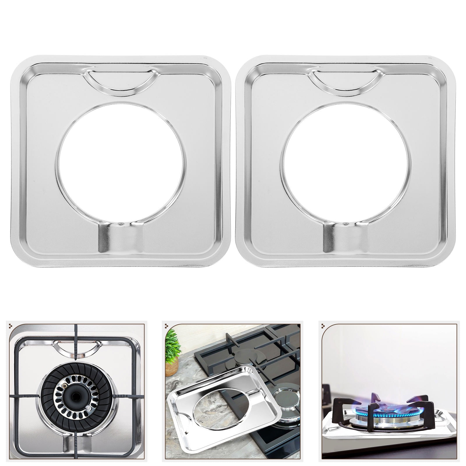 Click here for Elayard 4set Stainless Steel Square Gas Range Drip... prices