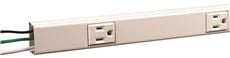 Plugmold Multi Outlet Strip 10 Single 15 Amp Outlets Steel Ivory ...