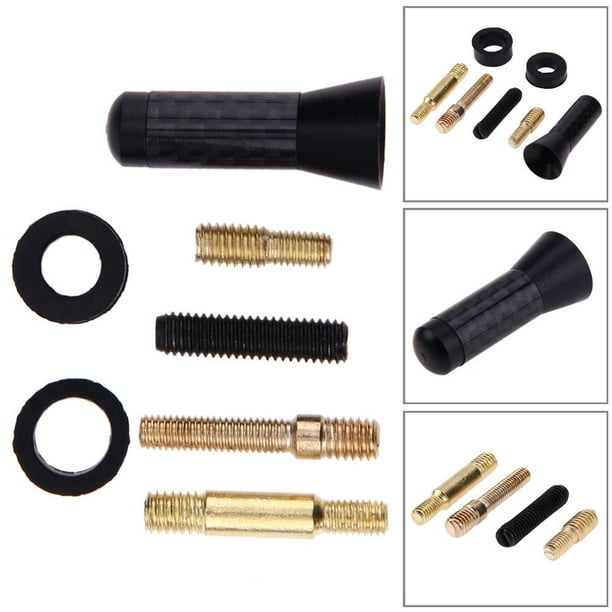 Antena de techo corto Universal Auto FM de 3,5 cm Radio de fibra de ...