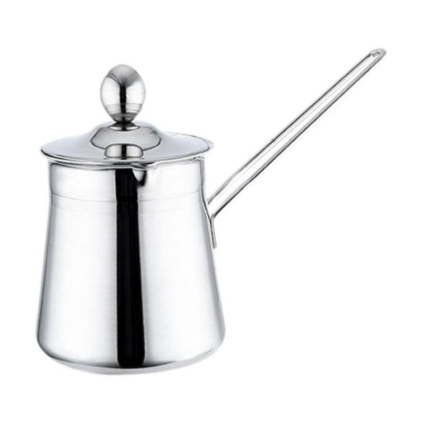 Elodie Stainless Steel Turkish Coffee Pot Butter Warmer Multipurpose ...