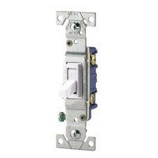 1-Pole White Lighted Toggle Switch - Walmart.com