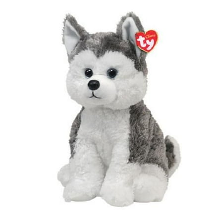 Slush Husky Dog -TY Classic 13 Inch - Dog & Puppy Stuffed Animal by Ty ...