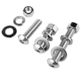1/4-20 x 1-1/2" Button Socket Head Screw Bolt Assortment Sets and Nuts ...
