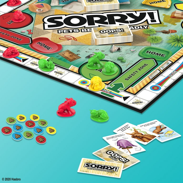 Sorry Board Game Cards