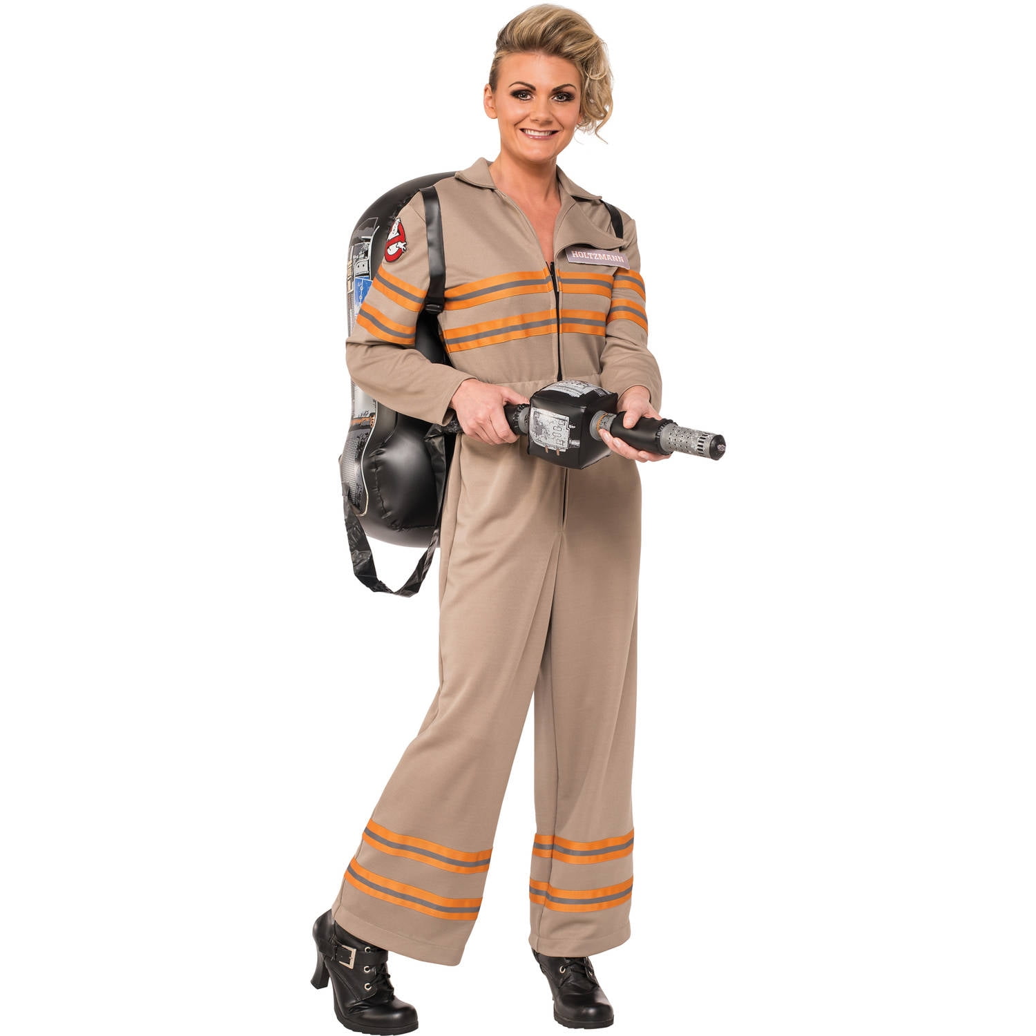 Rubie's Deluxe Ghostbusters Women's Halloween Fancy-Dress Costume for ...