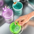 Sink Drain Strainer, Automatic Draining Food Catcher, Silicone Basket ...