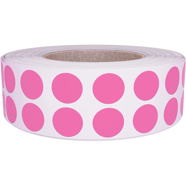 Small Color-Coding Labels 0.375 inch Circular Sticker Roll 10mm in ...