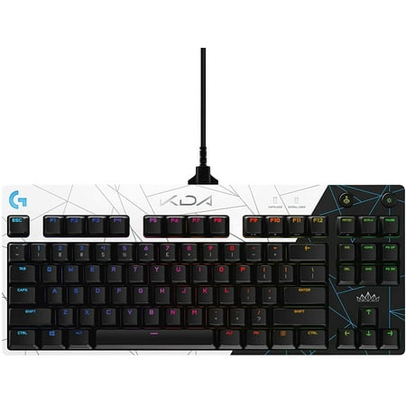 Logitech G PRO K/DA Mechanical Gaming Keyboard, Ultra-Portable ...