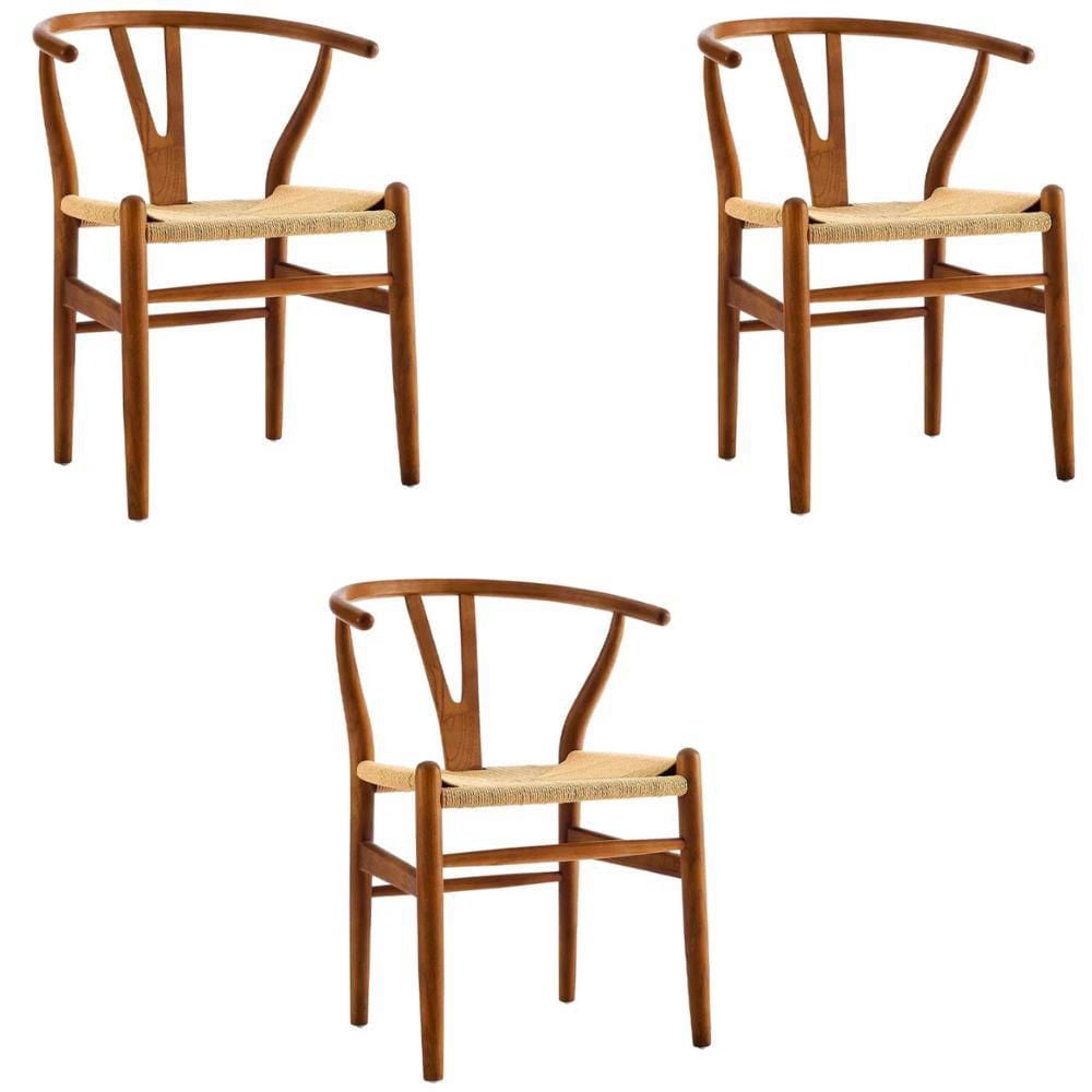 Click here for Heavenly Collection Wood Dining Chair Set Of 3 prices