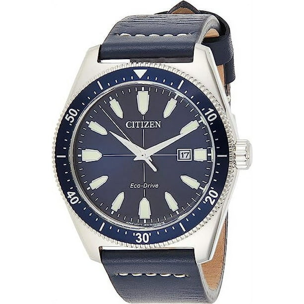 Citizen Brycen Eco-Drive Movement Reloj para hombre, Azul/Patchwork ...