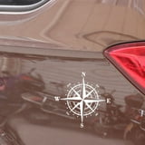ZUARFY 15cm*15cm Art Design Vinyl NSWE Compass Car Stickers Decals ...