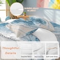 Abstract Ocean Scene Oil Painting Art Full Size Bed Set,Natural Sea ...
