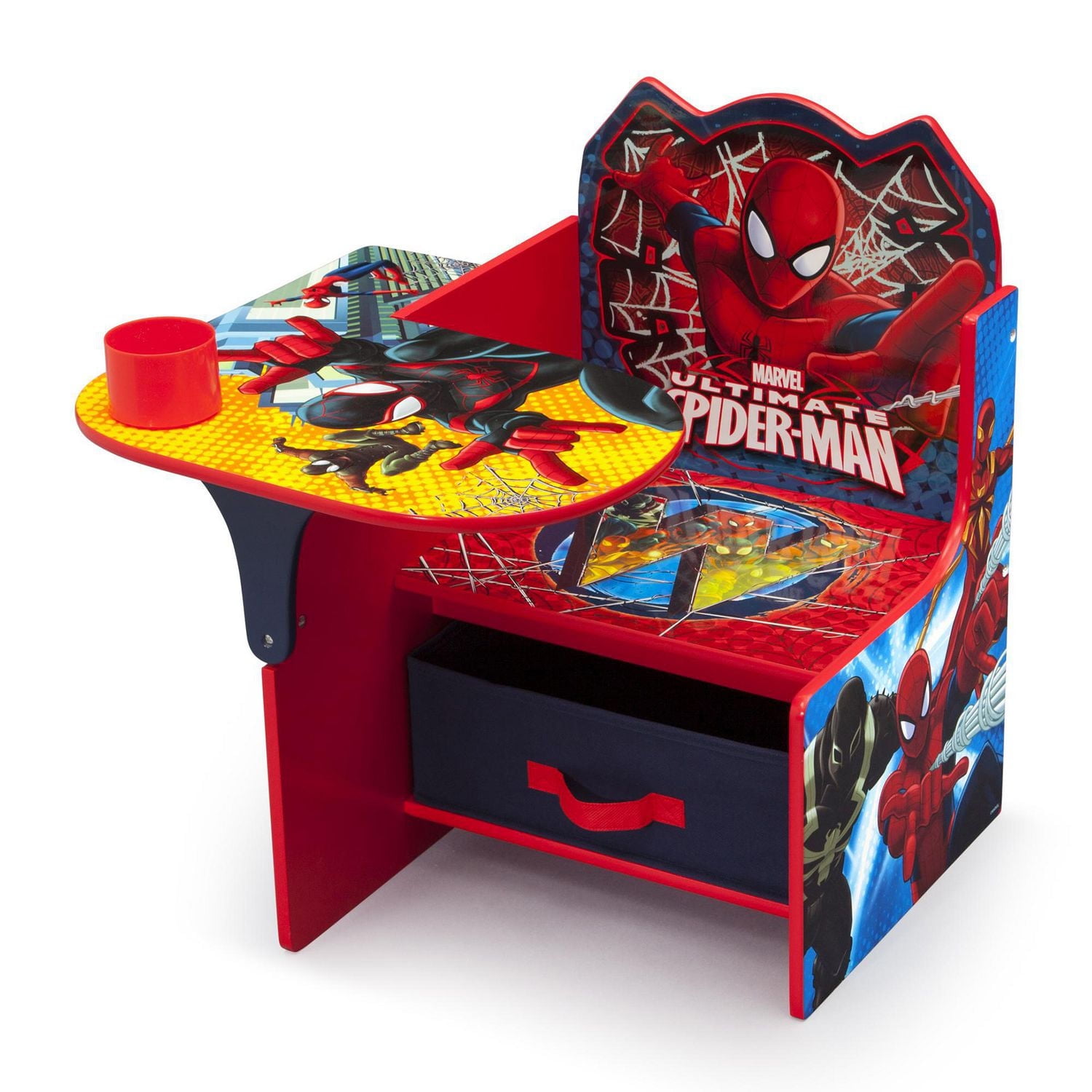 Click here for Marvel Spider-Man Chair Desk With Storage Bin By D... prices