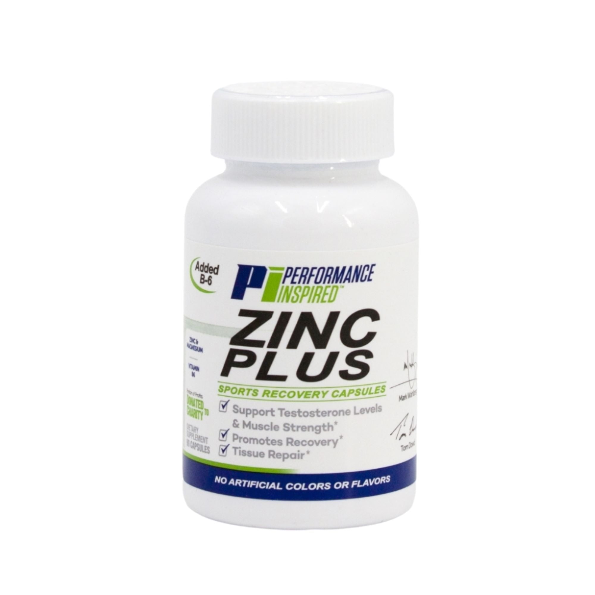 Performance Inspired Nutrition - Zinc Plus Sport Recovery Capsules ...