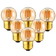 Better Homes & Gardens A15 Vintage LED Amber Light Bulb, 25W Equivalent ...