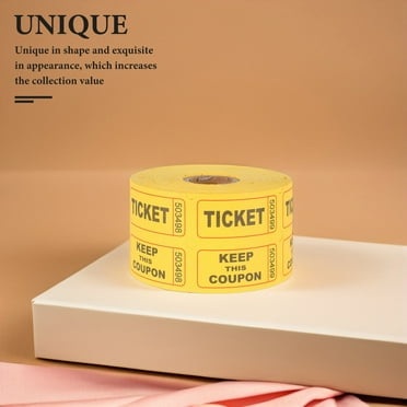 L LIKED Raffle Tickets Double Rolls 1000 per Roll 50/50 Raffle Tickets ...
