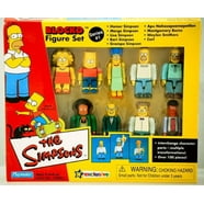 The Simpsons Family Bendable Figures Set - Walmart.com
