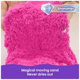 Kinetic Sand, Easy Mold, Kids Colored Crystal Pink 2lb Shimmering Play ...
