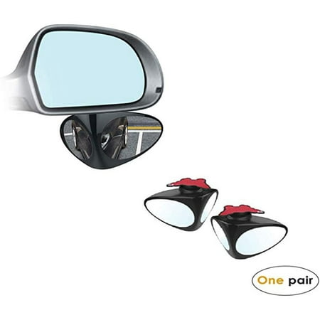 Blind Spot Mirror 360°Rotate Adjustable Wide Angle Rear View Mirror HD ...