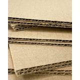 50 12.375x12.375 LP Cardboard Corrugated Pads Inserts Filler Sheet 12. ...