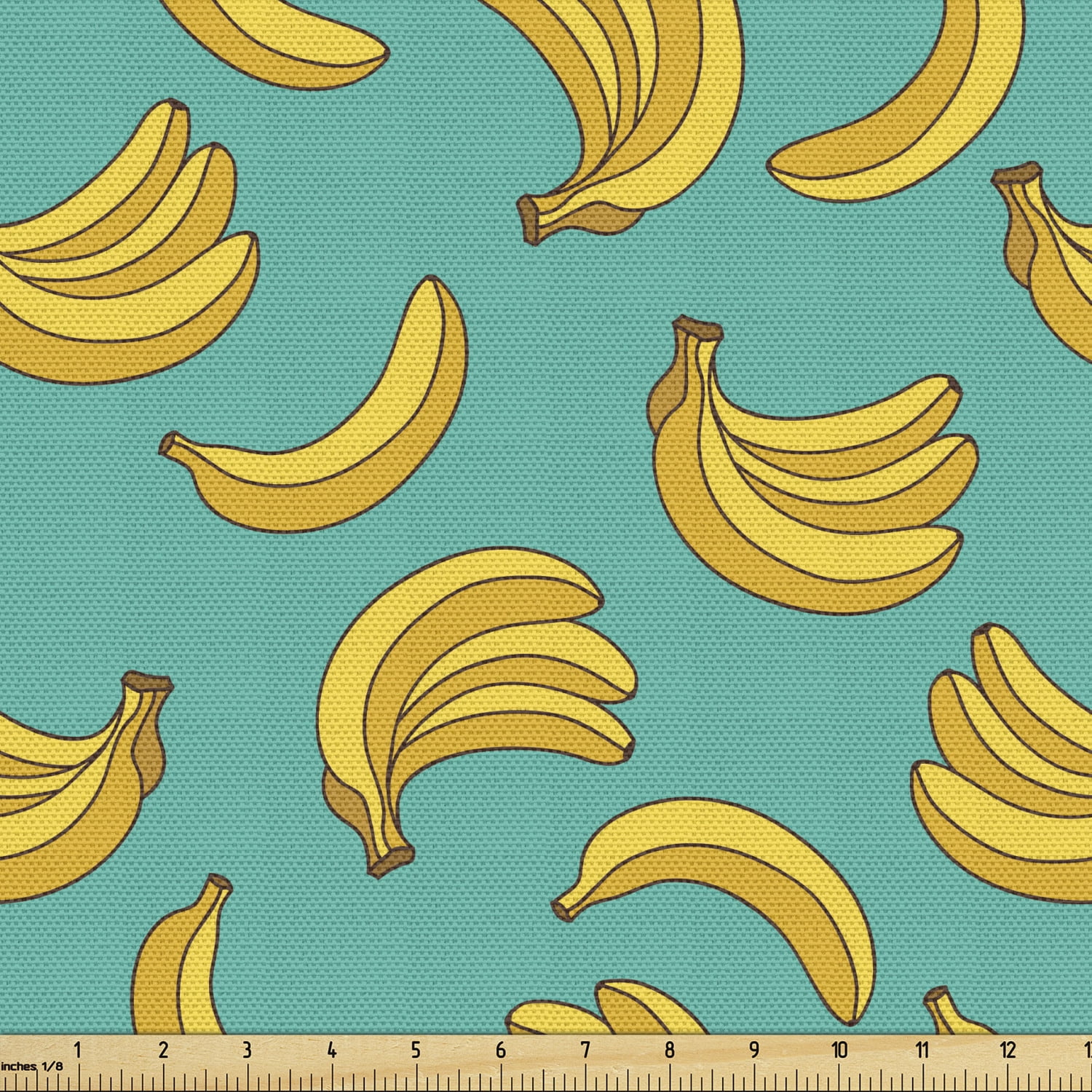 Banana Pattern Fabric
