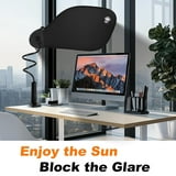Office Cubicle Shade Desk Shade, Adjustable Cubicle Light Shield ...