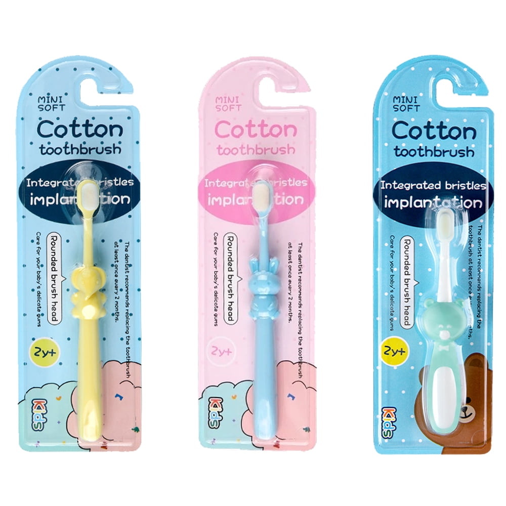 Click here for Taiwo 3pcs Kids Toothbrushes Cartoon Toddlers Toot... prices