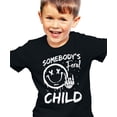 Funny Somebody's Feral Child Shirt for Boys and Girls Vintage Retro ...