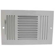 AMERICAN METAL PRODUCTS 383W10X6-R 10x6 3WY Side Register - Walmart.com