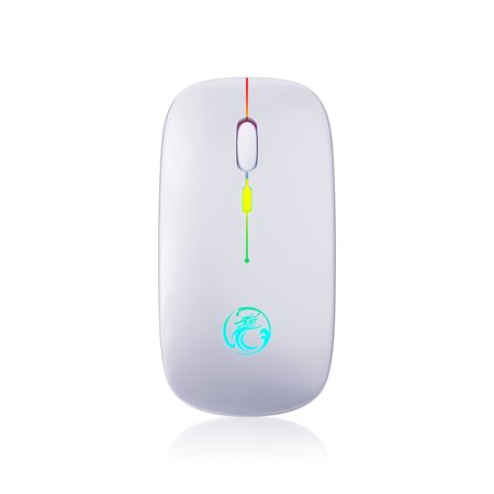 relayinert Rechargeable Laptop Mouse V5.0 Wireless Receiver Silent PC ...