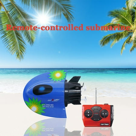 Jinveno Electric RC Speedboat Mini Remote Control High Speed Submarine ...