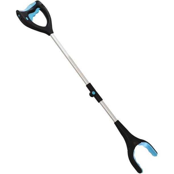 Foldable Reacher Grabber Tool Garbage Grabber Tool With LED Light Trash ...