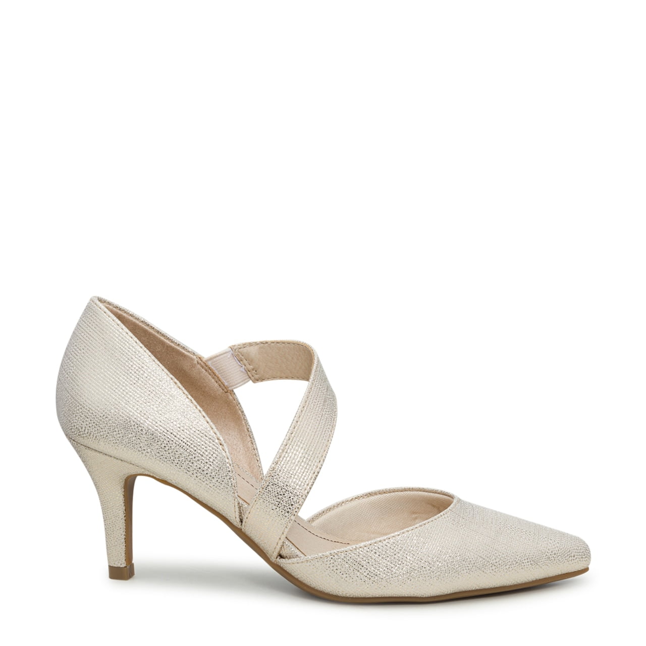 Click here for LifeStride Suki Pumps - Platino/Silver Faux Leathe... prices